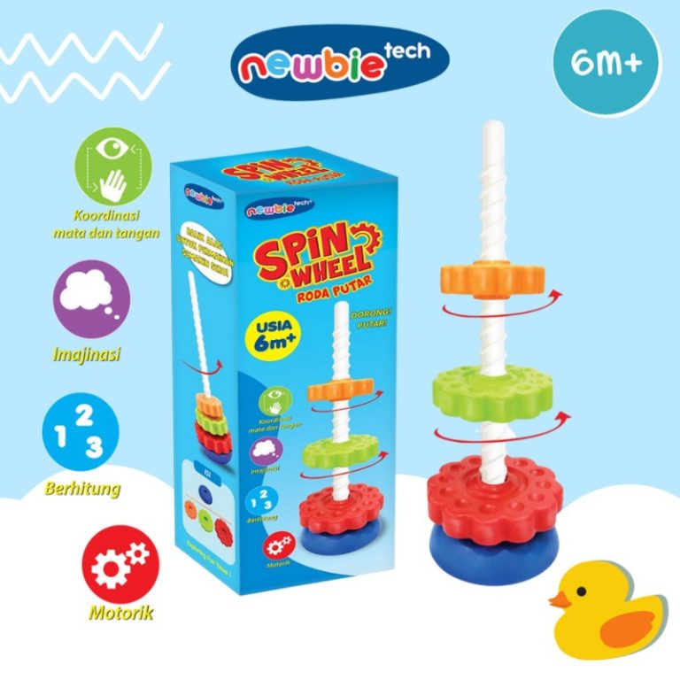 Mainan Roda Putar Spin Wheel Newbietech - ACOSTA