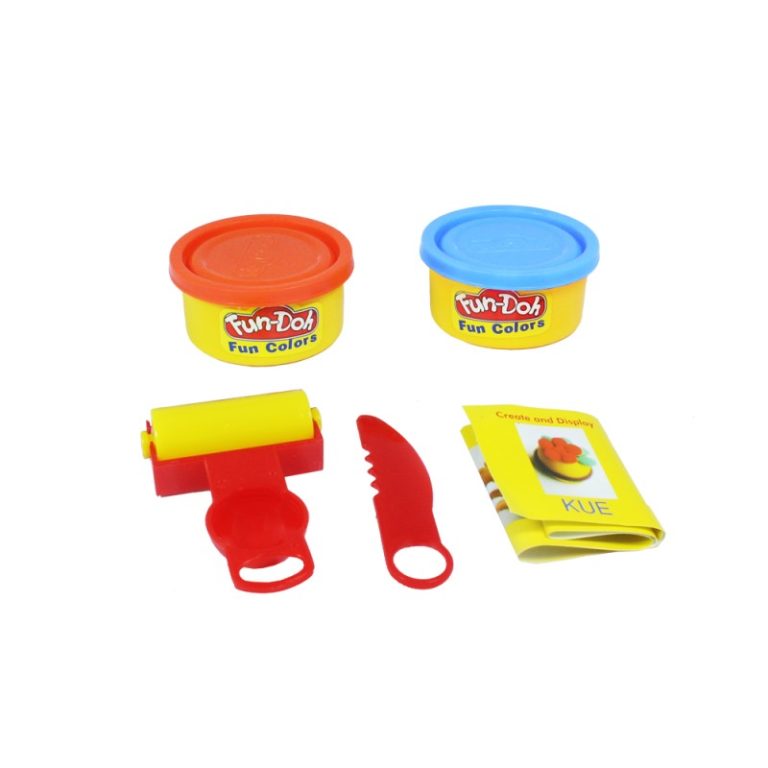 Fun-Doh Roller and Knife Doh pisau - ACOSTA Mainan
