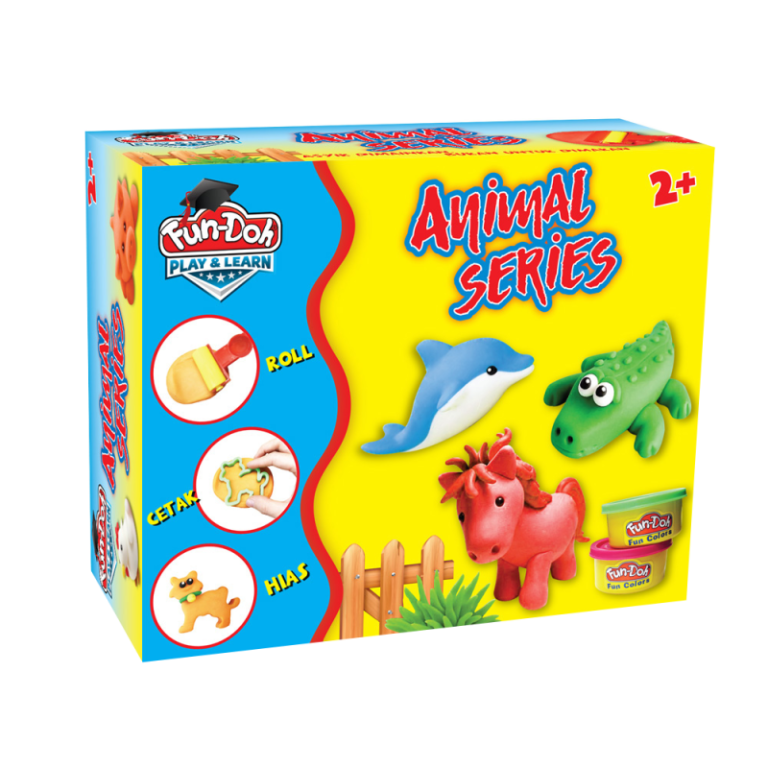 Fun-Doh Animal Series Mainan Edukasi Binatang - ACOSTA Mainan