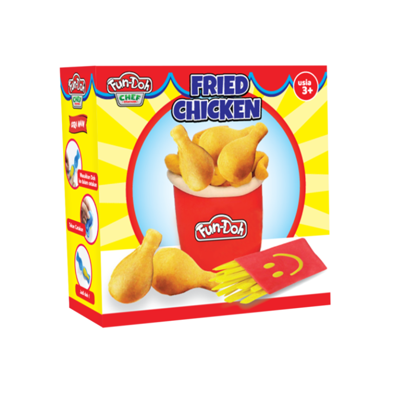 Fun-Doh Fried Chicken Mainan Lilin Anak - ACOSTA Mainan