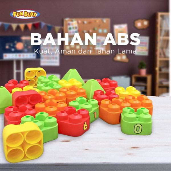 Number Blocks - Playgo Mainan Edukasi Angka - ACOSTA Mainan