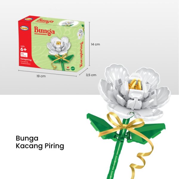 Playgo Bunga Mainan Balok Susun Flowers - ACOSTA Mainan