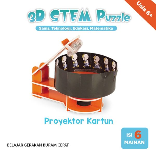 Mainan Edukasi Berbasis Sains 3D Stem - ACOSTA Mainan