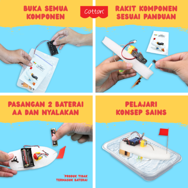 Perahu Jet - ACOSTA Mainan