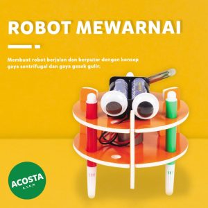Robot Mewarnai - ACOSTA Mainan